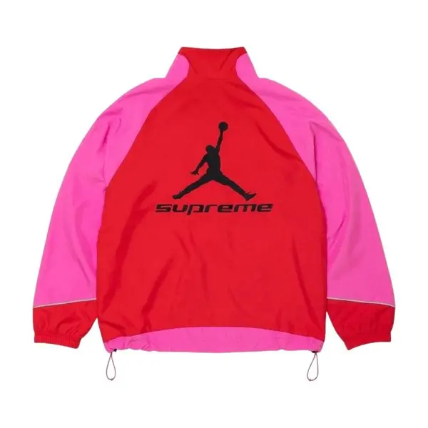 Supreme X Jordan Track Jacket - Pink