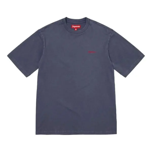 Supreme Ss26 Washed S/s T-shirt - Navy