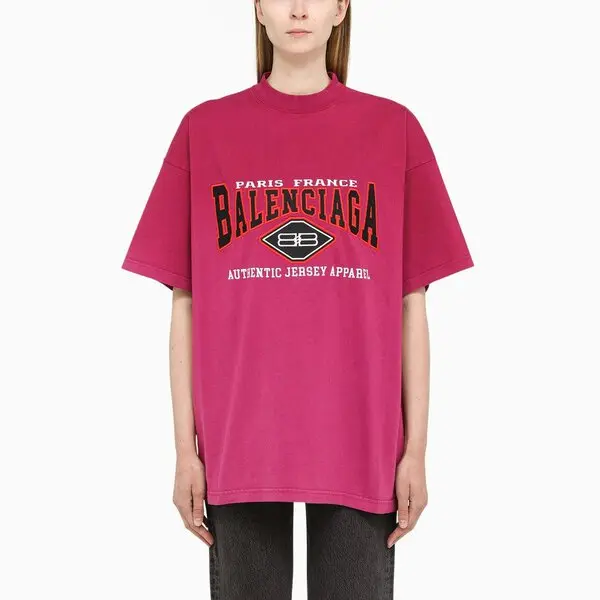 Balenciaga B Authentic Vintage Jersey Oversized T-shirt