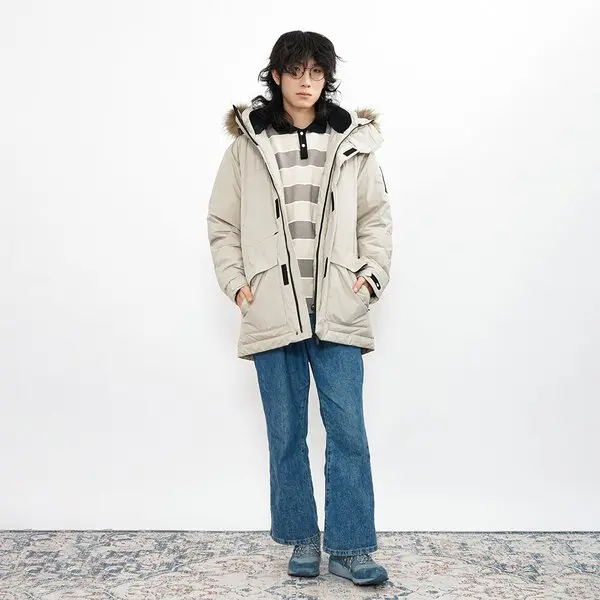 NEW BALANCE Hooded Down Parka