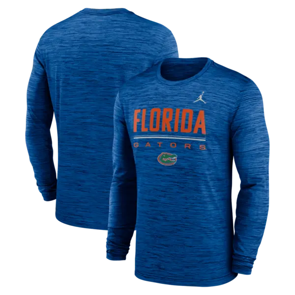 JORDAN BRAND Florida Gators Dri-fit Long Sleeve T-shirt - Royal