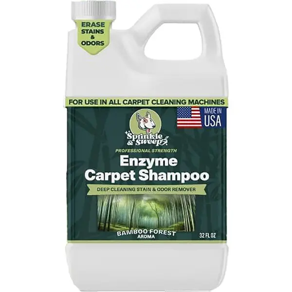 SPRINKLE & SWEEP 32 Oz Enzyme Carpet Shampoo - Multicolored