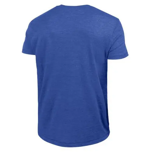 Champion Seattle Mariners Cooperstown Wordmark Lockup Tri-blend T-shirt - Royal
