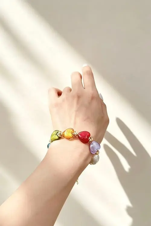 CLASSICHARMS Valentina Murano Heart Bracelet