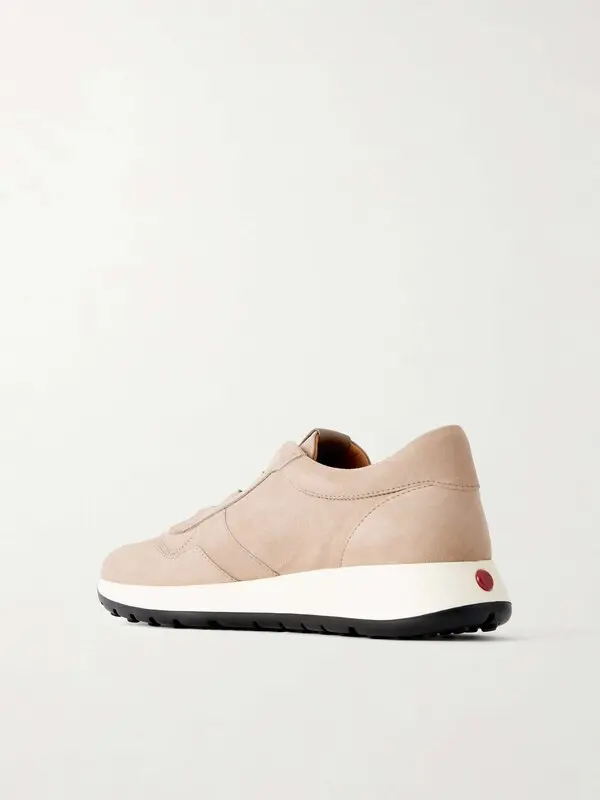 TOD'S Red Dot Nubuck Sneakers - Sand