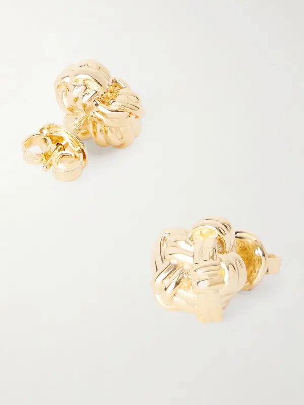 Bottega Veneta Knot Earrings