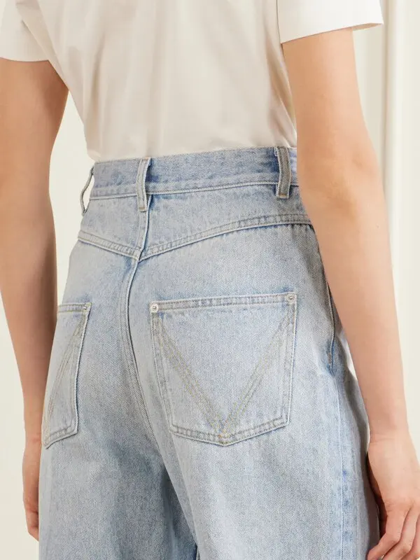 Bottega Veneta Sky High-rise Wide-leg Jeans