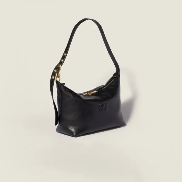 Miu Miu Nappa Leather Bag - Black