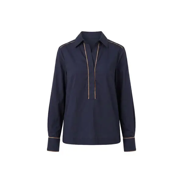 Adrift Clothing Ella Collared Top