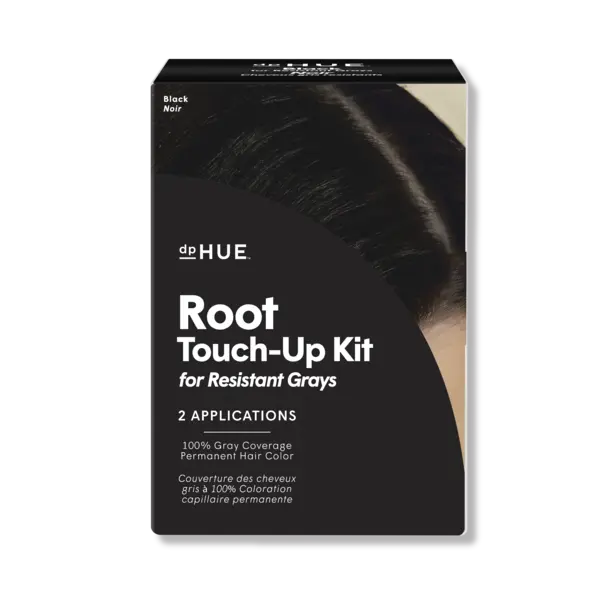 DPHUE Root Touch-up Kit For Resistant Grays - Black