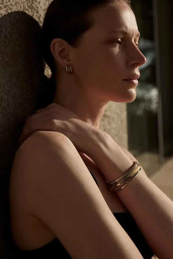 BY PARIAH Essential Stacking Bangle | Agate