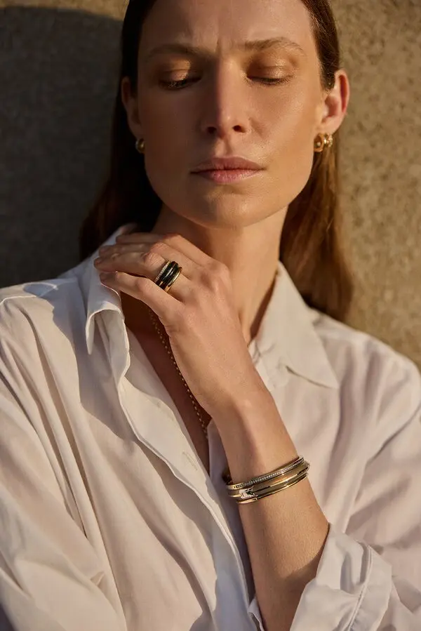 BY PARIAH Essential Stacking Bangle | Agate