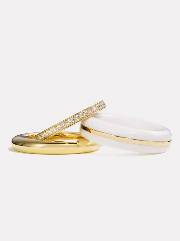 BY PARIAH Classic Ring Stack | Agate