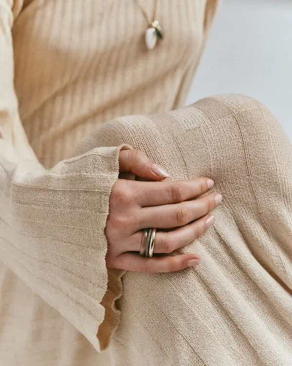 BY PARIAH Aurea Ring Stack | Agate