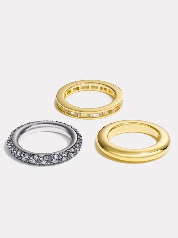BY PARIAH Prism Ring Stack | Topaz