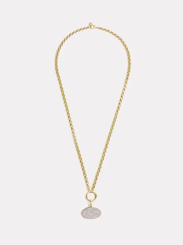 BY PARIAH Diamond Cluster Collector Necklace — 3.5 Mm