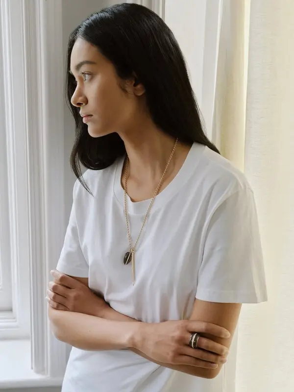 BY PARIAH Diamond Pebble Cocktail Ring | Agate