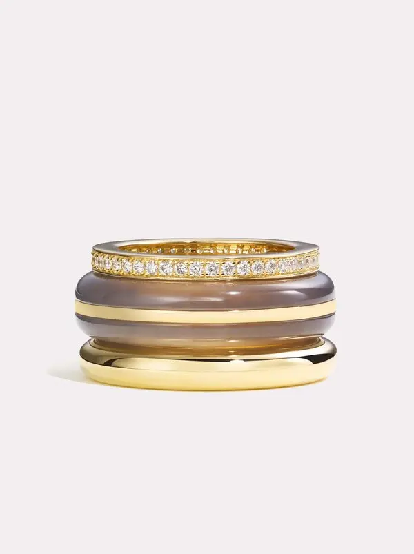 BY PARIAH Single Line Diamond Band