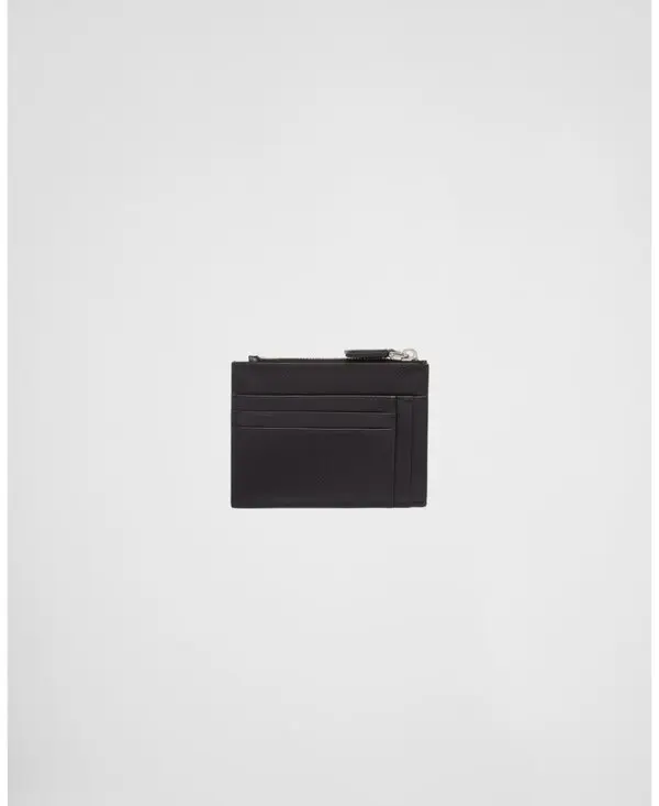 Prada Saffiano Leather Card Holder