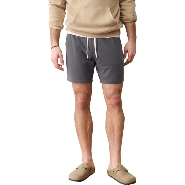 Marine Layer Cloud 9 Terry Shorts - Asphalt