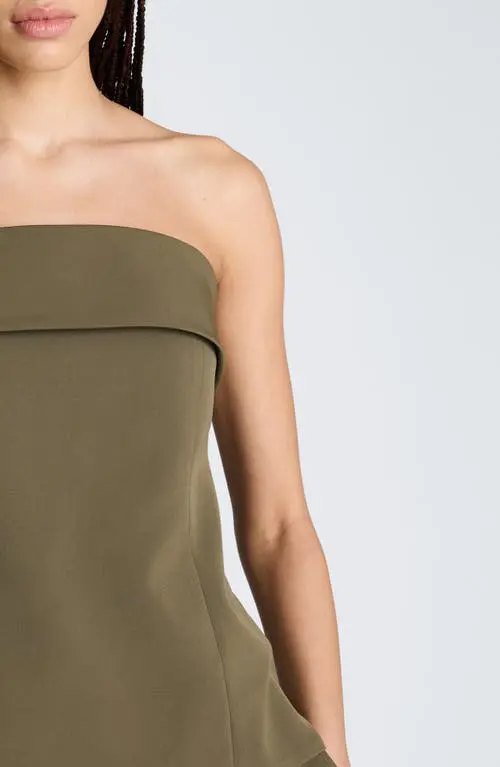 KENNETH COLE Strapless Bustier Top