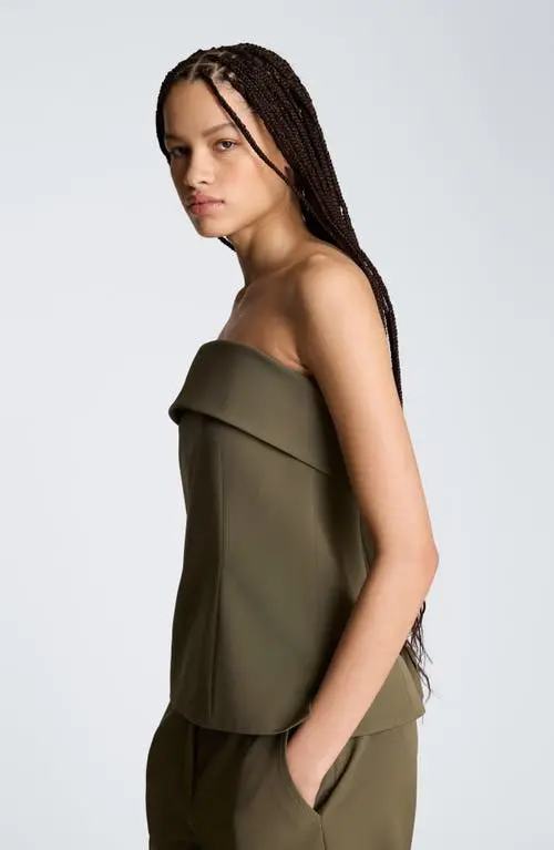 KENNETH COLE Strapless Bustier Top