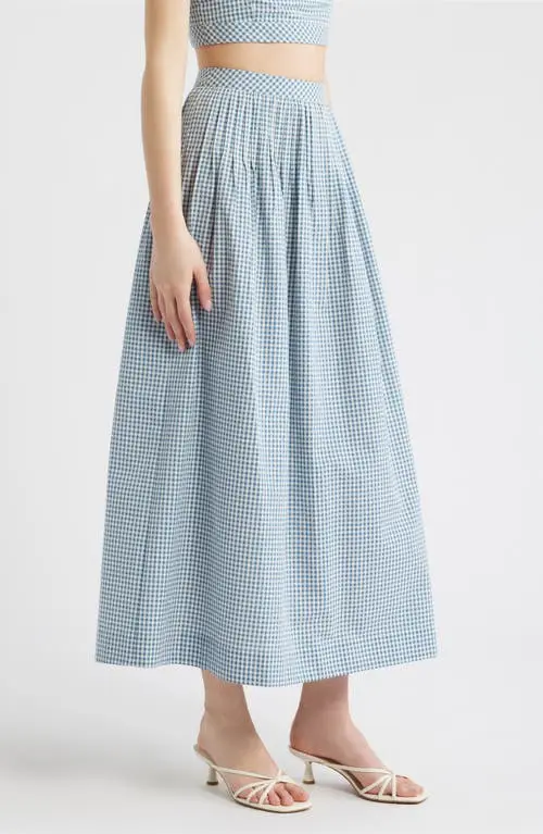 Hill House Home The Ame Check Maxi Skirt