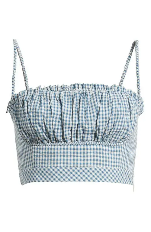 Hill House Home Maisie Check Crop Camisole