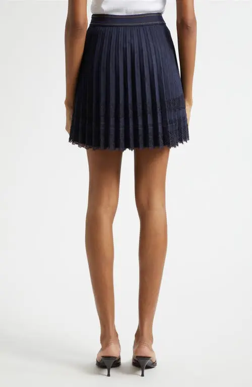 Cinq À Sept Guipure Lace Trim Laney Skirt