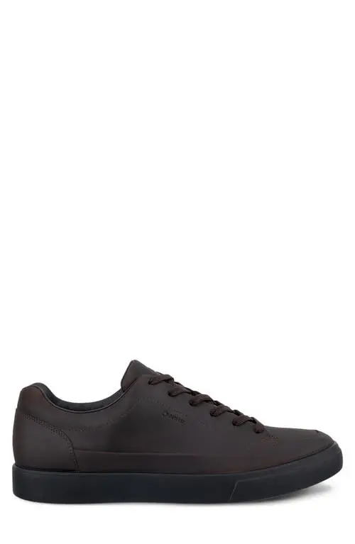 Ecco Soft 10 Waterproof Leather Lace-up Sneakers