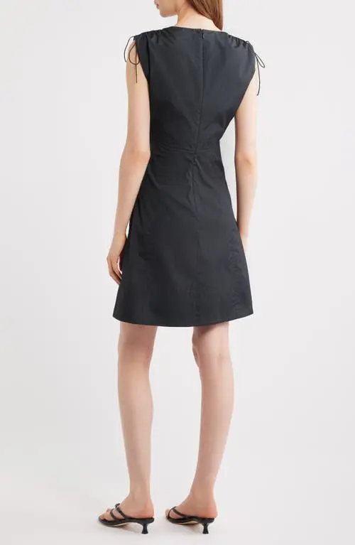 Rag & Bone Emmet Tie Shoulder Sleeveless Fit & Flare Dress