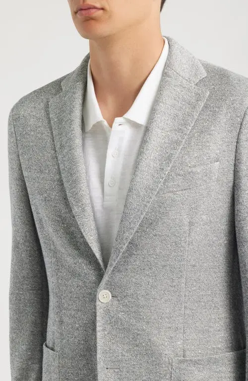 BOSS Hanry Slim Fit Knit Cotton Blend Sport Coat