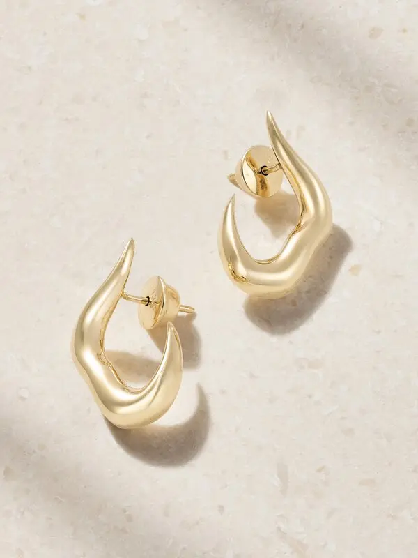 Fernando Jorge Stream Bold Mini 18-karat Earrings - Gold
