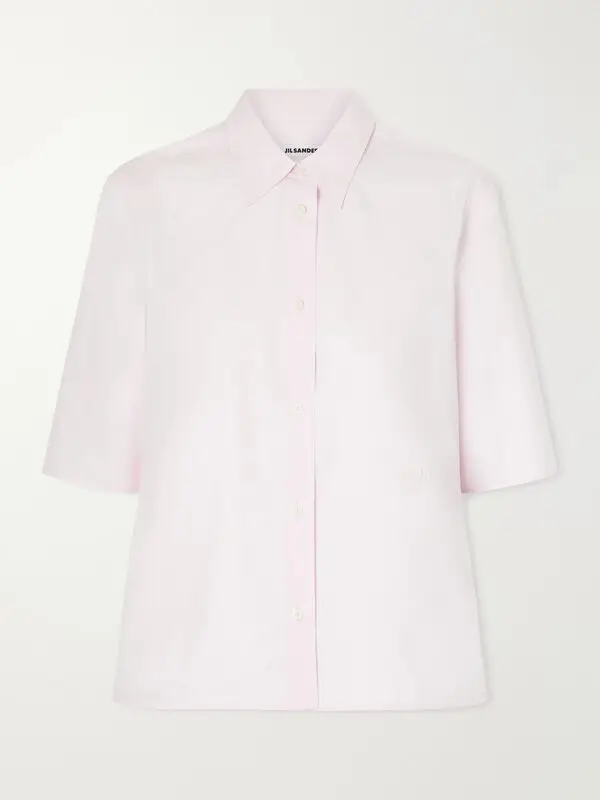 JIL SANDER Cotton Poplin Shirt