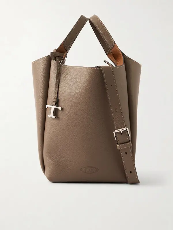 TOD'S Small Secchiello Leather Bucket Bag