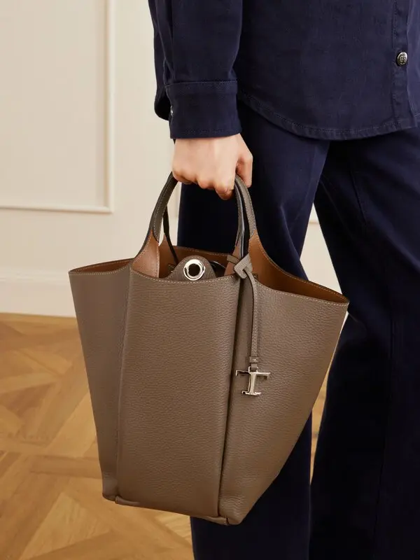 TOD'S Small Secchiello Leather Bucket Bag