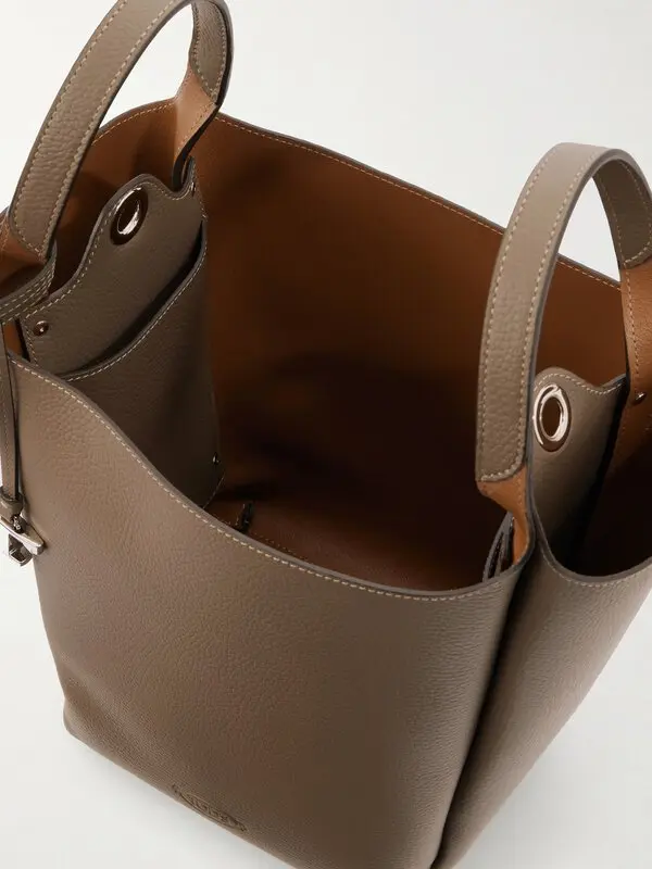 TOD'S Small Secchiello Leather Bucket Bag