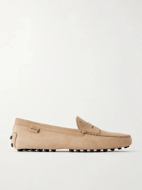 TOD'S Gommino Suede Loafers