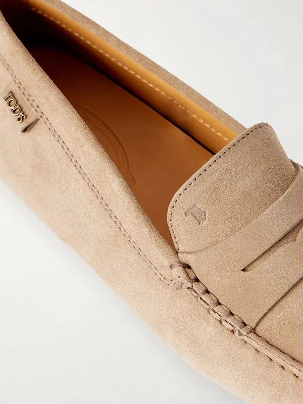 TOD'S Gommino Suede Loafers