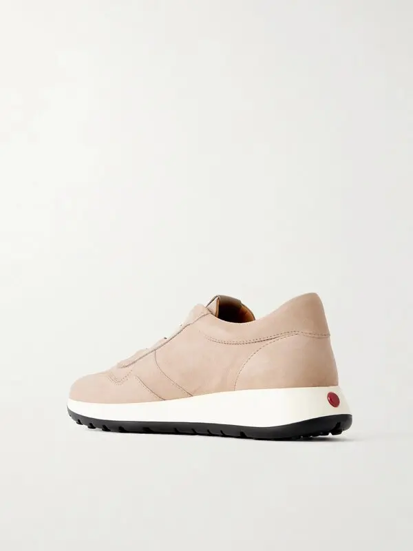 TOD'S Red Dot Nubuck Sneakers