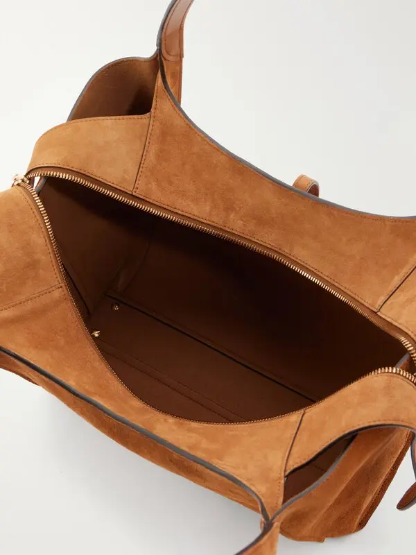 TOD'S Small Suede Shoulder Bag