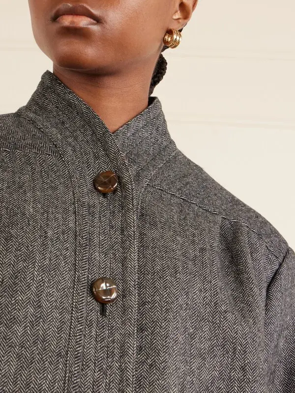 BLAZÉ MILANO Coiba Virgin Wool-blend Jacket