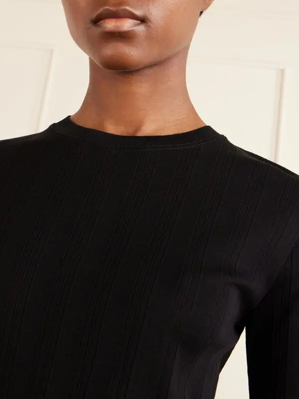 THE ROW Etina Cotton-jersey T-shirt