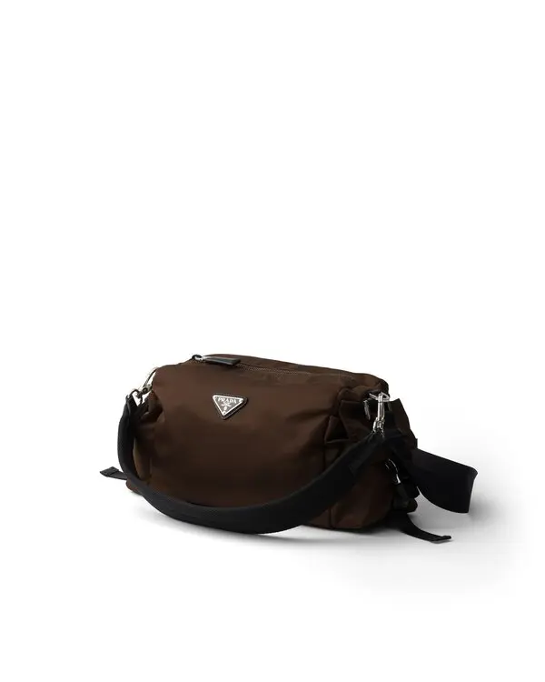 Prada Re-nylon And Leather Bag - Sienna