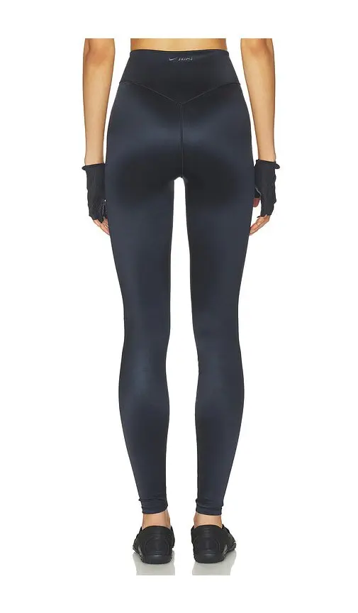 NIKESKIMS Shine Bonded Waist 29 Inch Leggings In Black