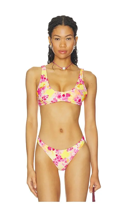 INDAH Hope Bikini Top In Pink