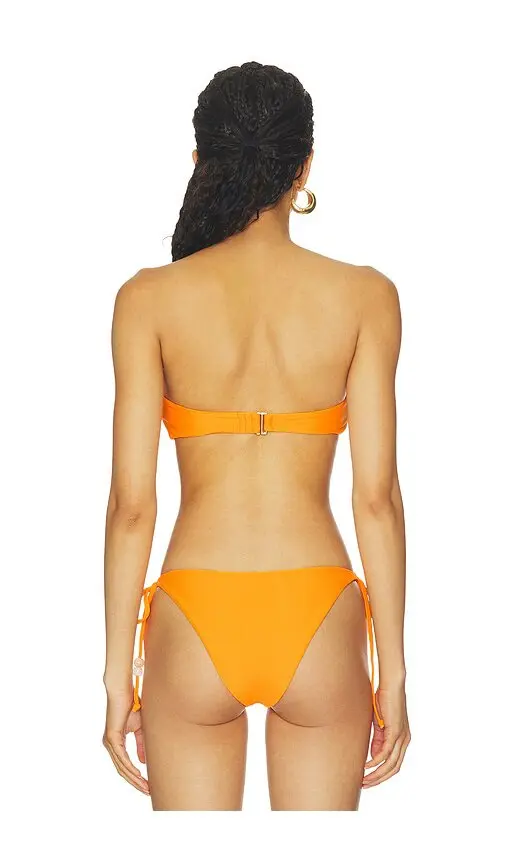 MORE TO COME Abilene Bandeau Bikini Top