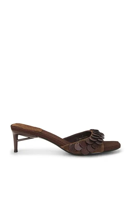 Jeffrey Campbell Islara Sandal In Brown - Brown Combo
