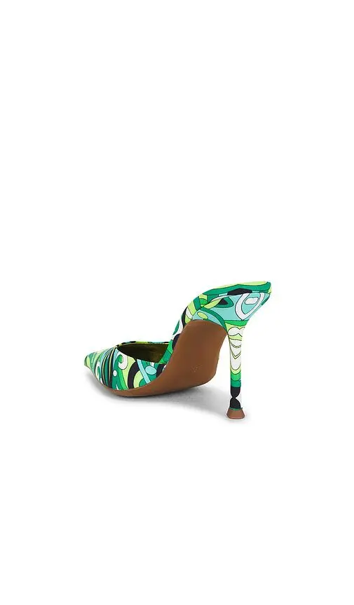 Jeffrey Campbell Robyn Mule Pump In Green