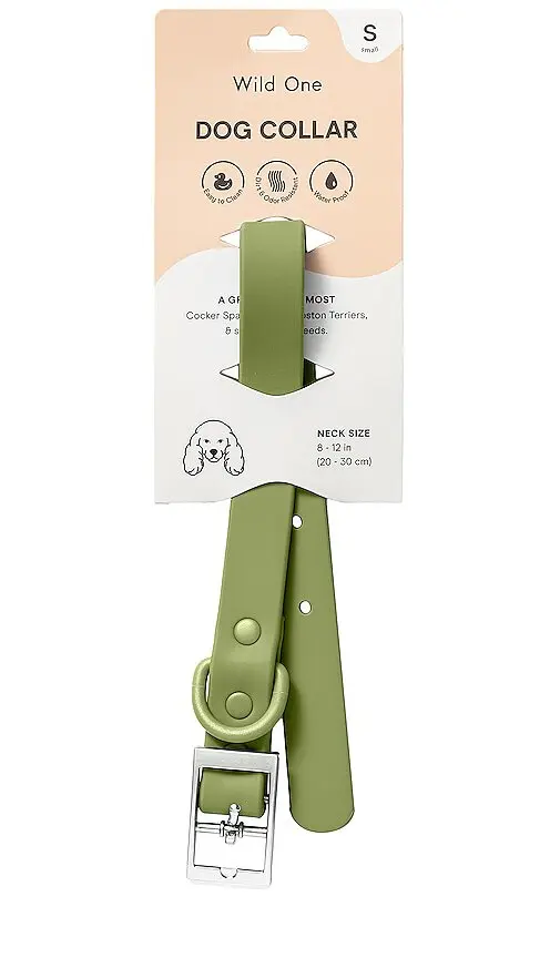 WILD ONE Collar In Olive - Moss